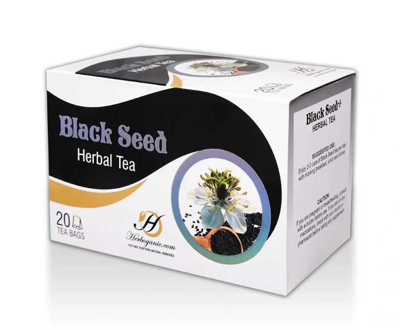 Black Seed Herbal Tea Bags |Detoxifies Body, Boosts Immunity and ...