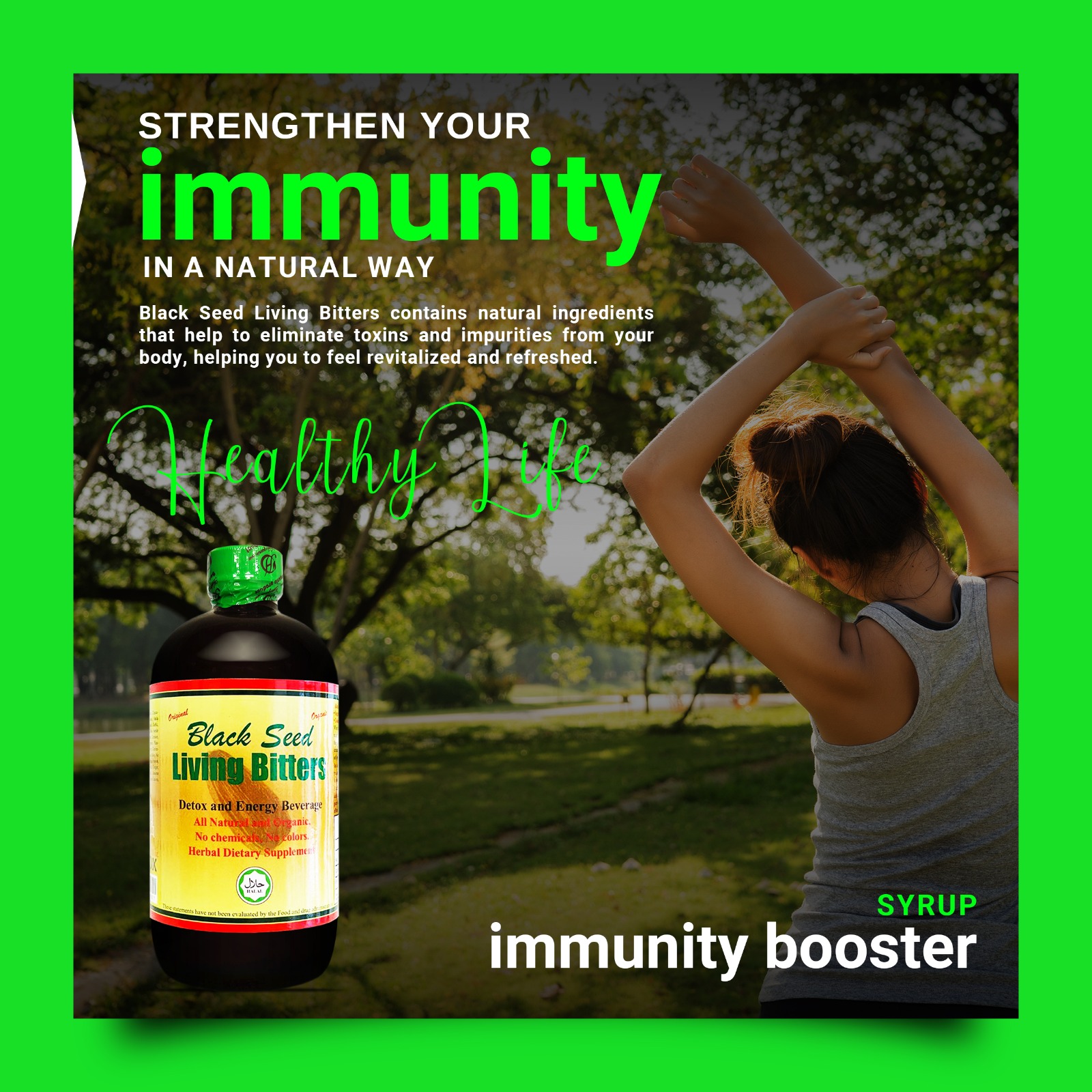 Black Seed Living Bitters Capsules – 60 Pack – Blackseed Cure